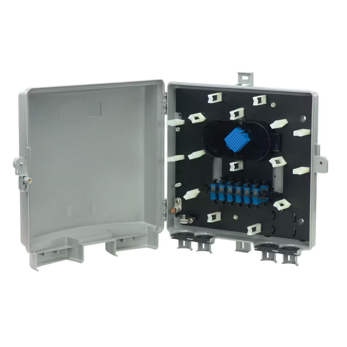 AFL DM001000 OPN-760XL Indoor/Outdoor 2-Panel Fiber Demarcation Box (13 ...